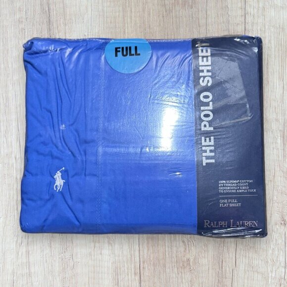 Ralph Lauren | Bedding | New Ralph Lauren The Polo Sheet Full Flat ...